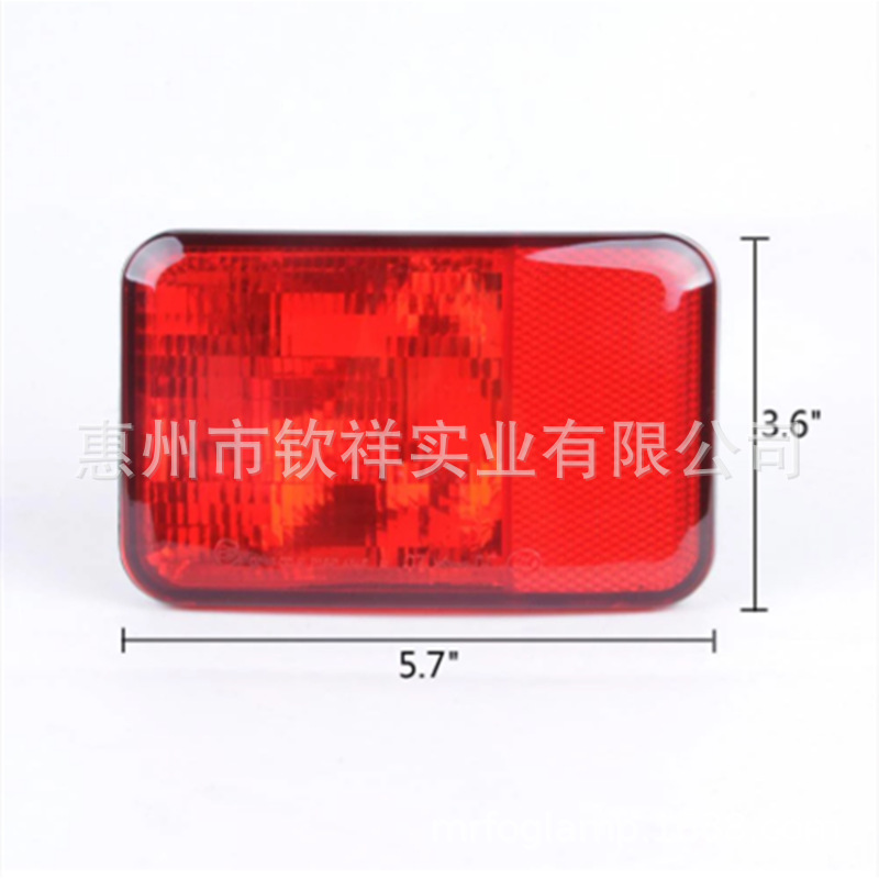 适用于08-15款Jeep Wrangler牧马人后保险杠雾灯后刹车安全警示灯-阿里巴巴
