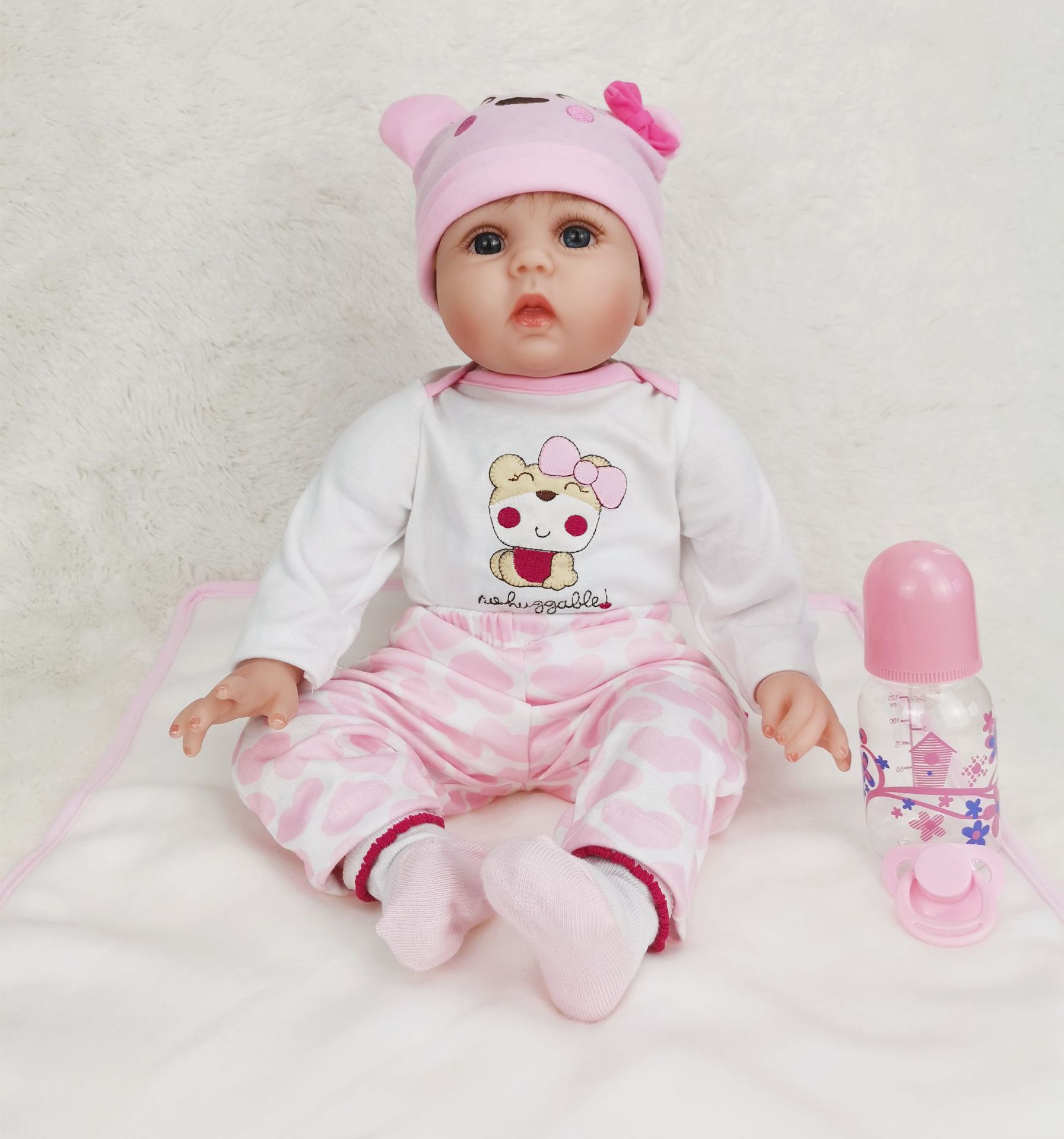 Harga Murah Boneka Reborn Amazon wish55 cm silikon rambut rambut kuda ...