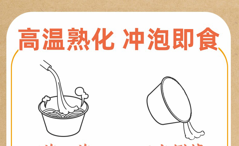 热干面265g桶装原味卤牛肉香辣免煮面条方便速食宿舍夜宵-阿里巴巴