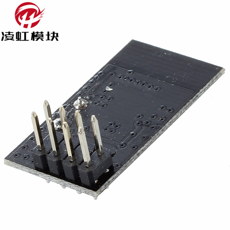 黑色 NRF24L01无线模块 24L01+升级版 黑金刚-阿里巴巴