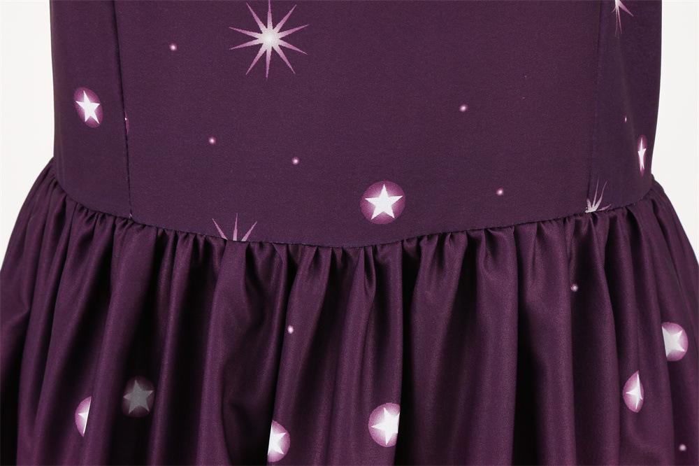 Halloween Women's Lace Prom Dress Elegant Horror Vintage Dress