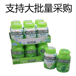 绿箭无糖口香糖瓶装56g*6瓶/盒装薄荷茉莉绿茶原味40粒整箱批发-阿里巴巴