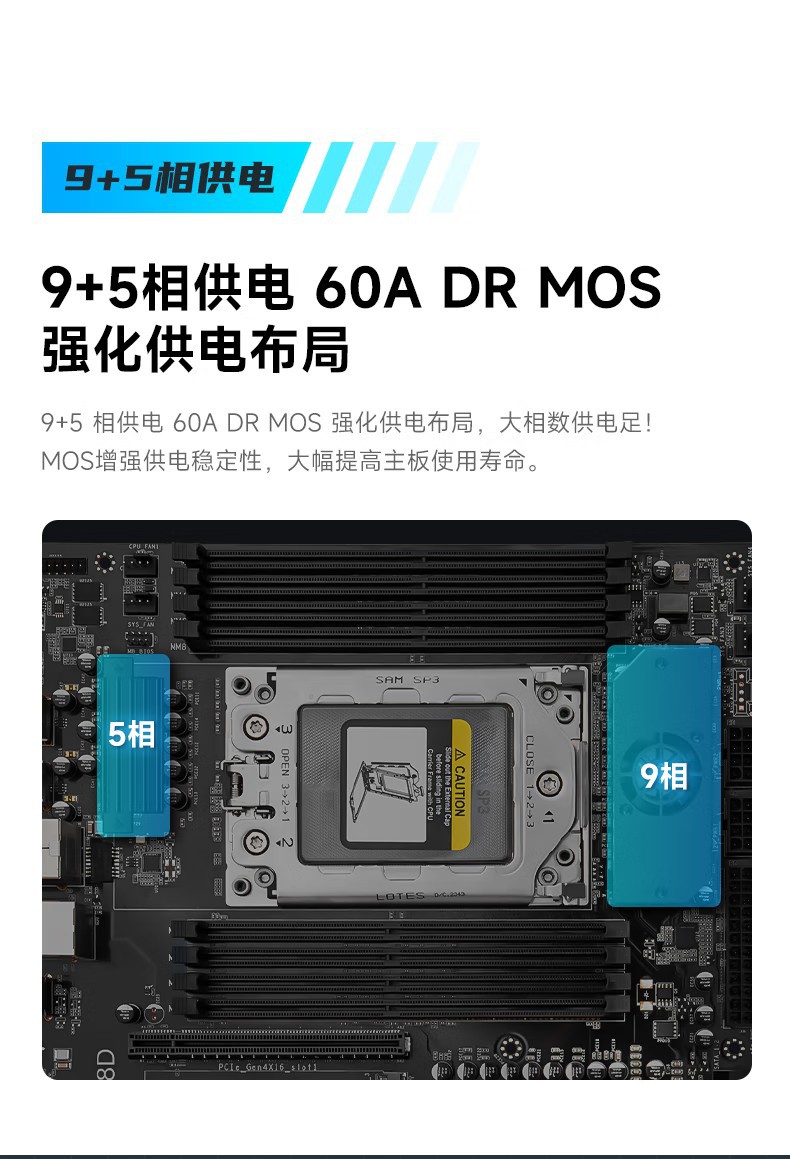 华南H12D-8D EPYC服务器主板EPYC7002/7003系列处理器(含BMC)-阿里巴巴