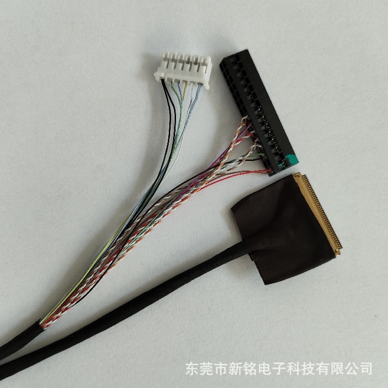 LVDS/EDP线20525-060EIPEX屏线FIR-41P/51P4K液晶屏线阻燃屏线-阿里巴巴