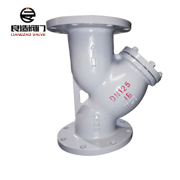 厂家生产Y型过滤器精铸重型铸钢过滤器GL41H-16C DN125 碳钢过滤-阿里巴巴