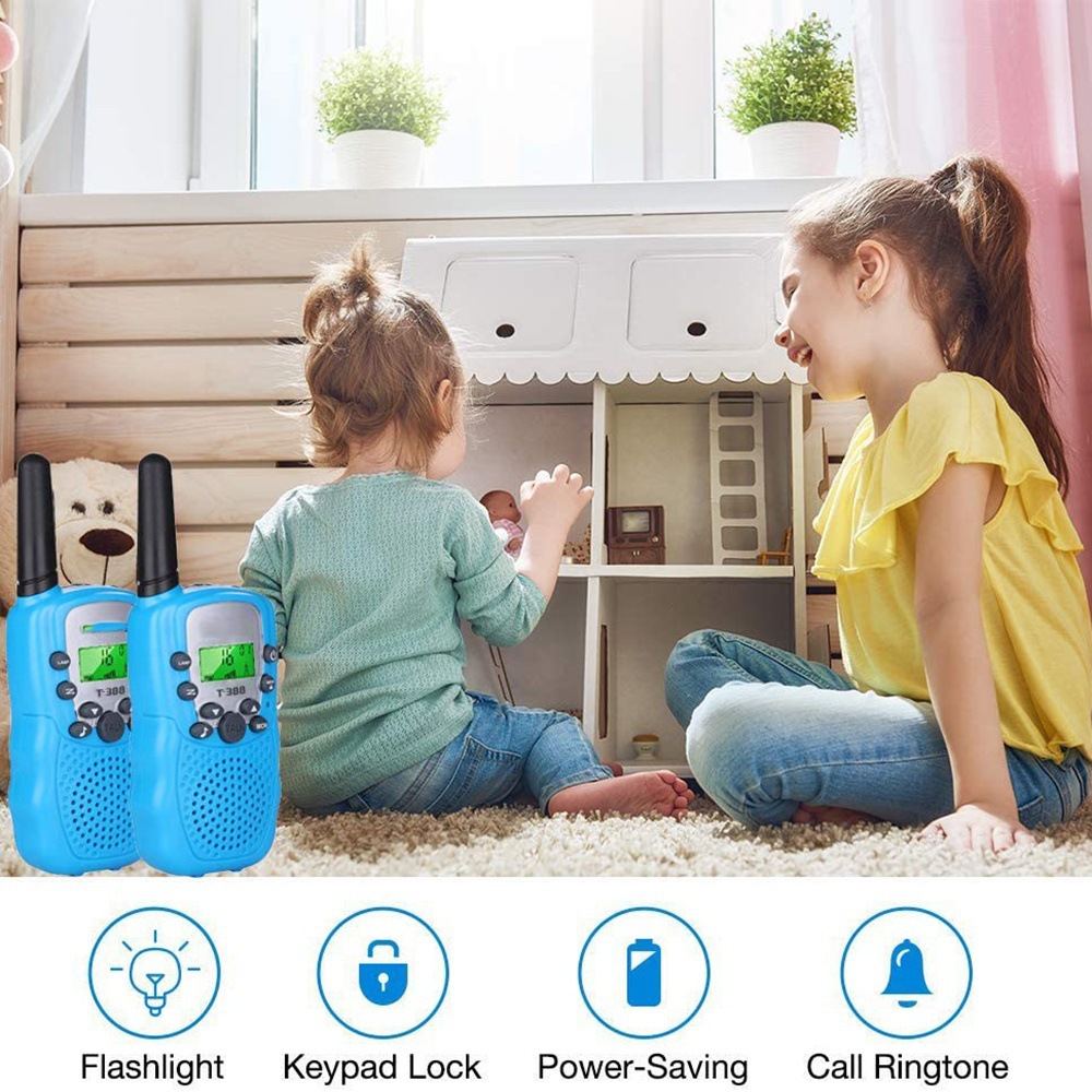 T388 PMR FRS儿童对讲机 户外亲子活动迷你手持对讲机无线对讲机-阿里巴巴