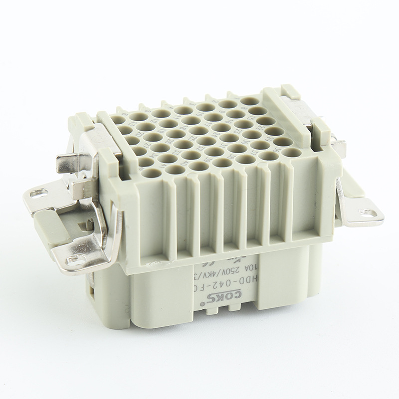 工厂供应COKS航空插头冷压插针HDD-042MC矩形插座重载连接器-阿里巴巴