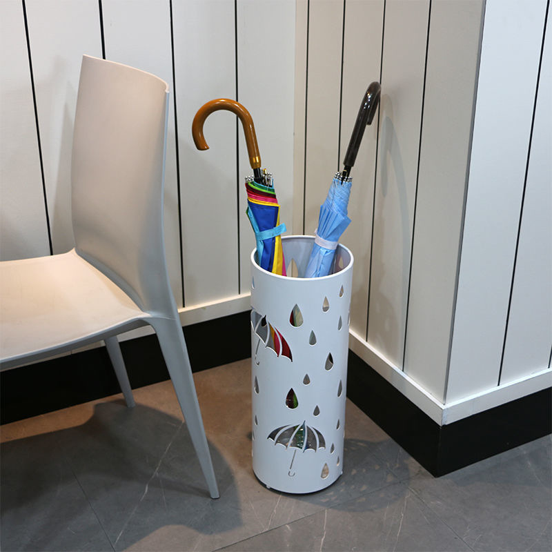 简约家用雨伞架子 创意大堂放伞桶门口雨伞沥水架 商用置放雨伞桶-阿里巴巴