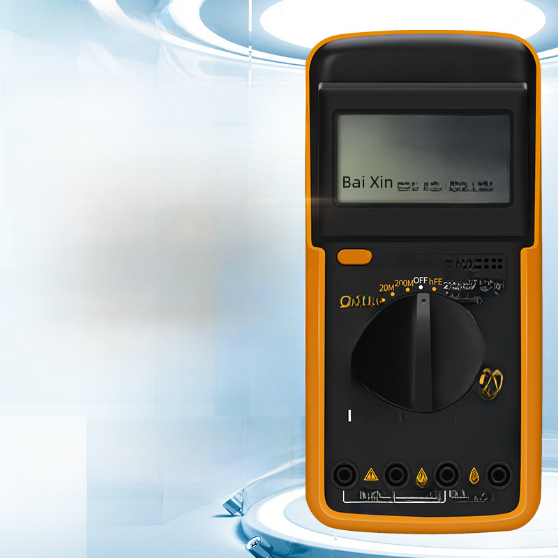 DT9205A multimeter intelligent digital display universal meter digital ...
