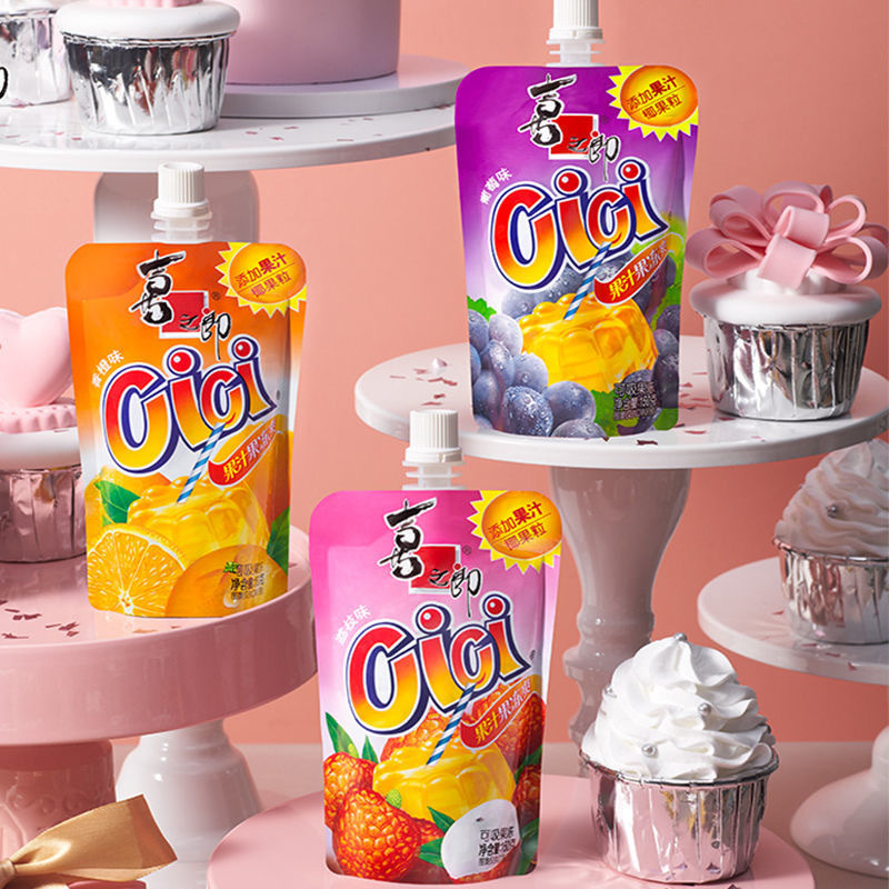喜之郎吸吸果冻cici果汁夏季饮料150g袋装休闲零食现货批发水果汁-阿里巴巴