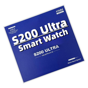 真螺丝卡扣S200 Ultra智能手表NFC蓝牙心率S200 Ultra SmartWatch-阿里巴巴