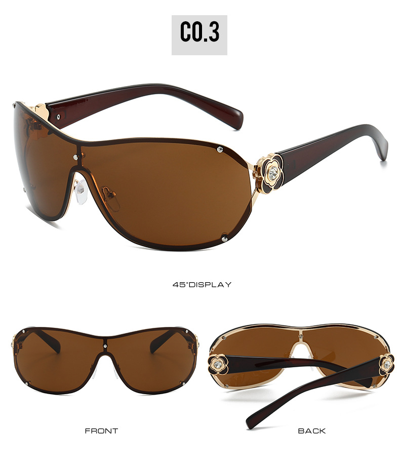 新款Y2L欧美大框环绕形一体镜片装饰太阳镜ins网红男女潮流时尚墨-阿里巴巴