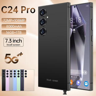 跨境智能手机C24 Pro 安卓原装16+1T大屏手机源头厂家Smart Phone-阿里巴巴