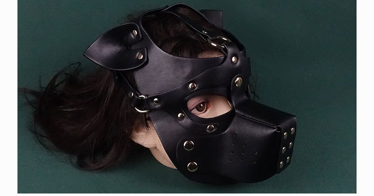 K9狗奴套装情趣头套女sm狗头套角色扮演cos情趣道具男士情趣面具-阿里巴巴