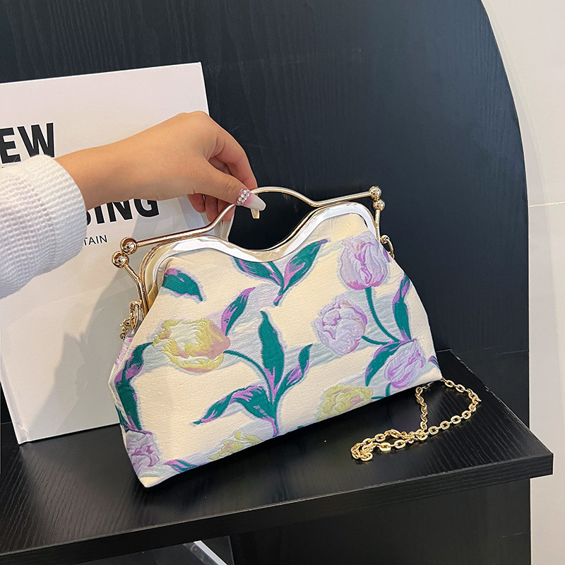 Qipao Dress Bags Chinese cheongsam mini banquet package bag worn three ...