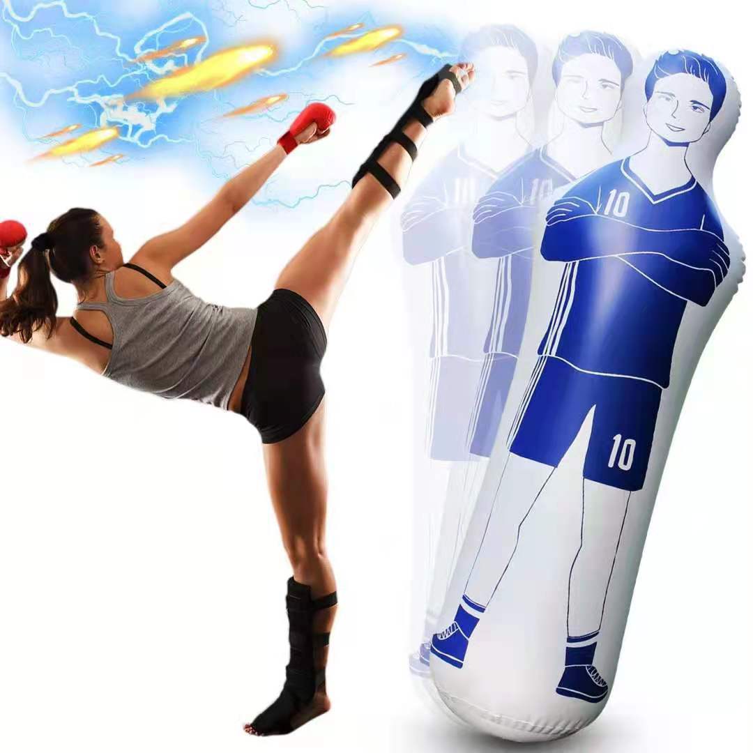 工厂拳击柱充气PVC拳击柱出气柱子发泄柱充气柱休闲娱乐柱-阿里巴巴