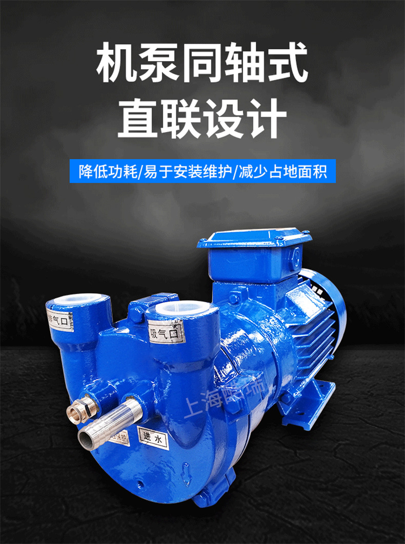 2BV水环式抽气真空泵 2BV2061 SKA气体泵 液环式水环真空泵-阿里巴巴