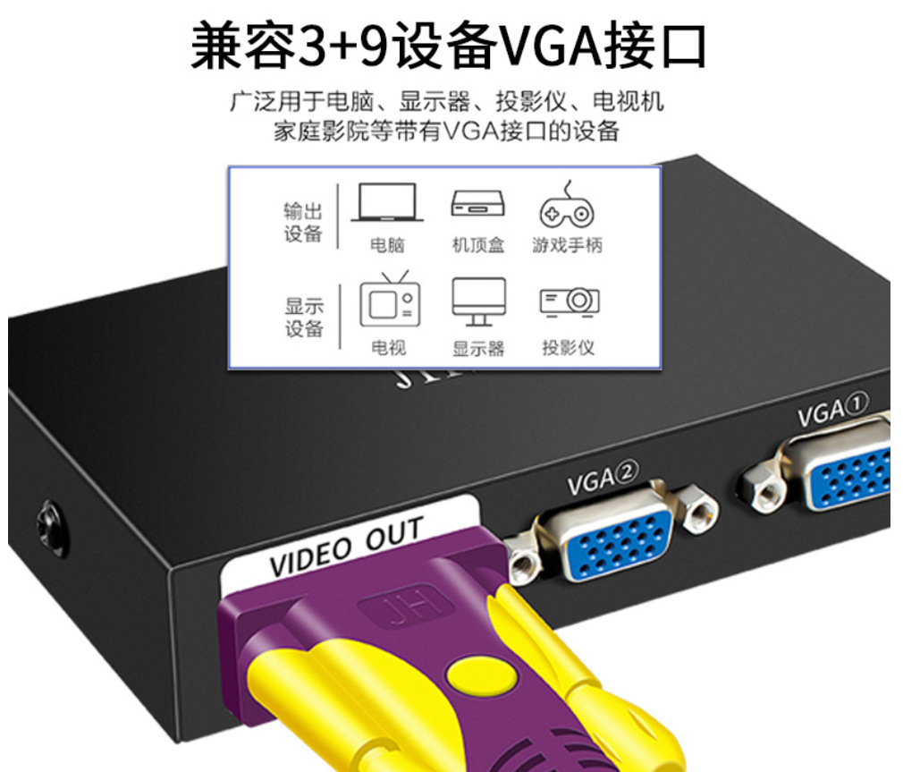 1.5米VGA高清线电脑显示器连接线VGA3+6VGA3+9VGA4+5vga高清线-阿里巴巴