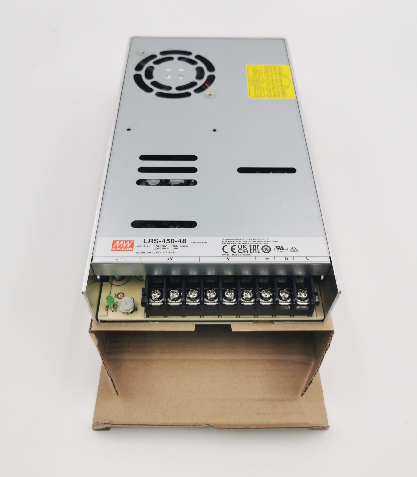 台湾明纬LRS-450系列开关电源5V/12V/15V/24V/36V/48稳压直流输出-阿里巴巴