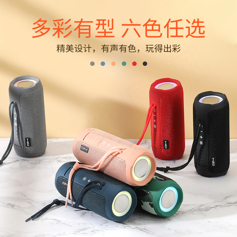 RSP Wireless Bluetooth Speaker TG227 Waterproof Fabric Bluetooth Audio ...