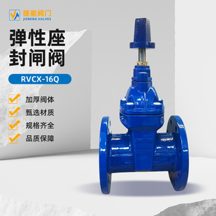 地埋式闸阀地下阀RVCX-16Q阀门球墨铸铁厂家直供水阀井盖防锈耐用-阿里巴巴