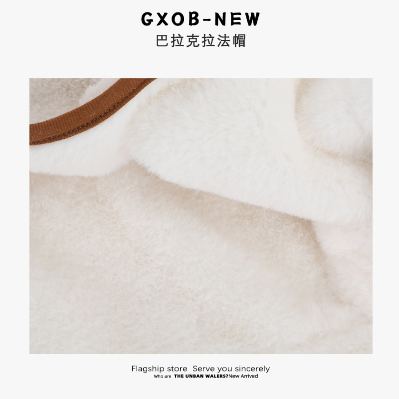 婴儿帽子男女童防风护耳帽秋冬季加厚防寒保暖披肩帽巴拉克拉法帽-阿里巴巴