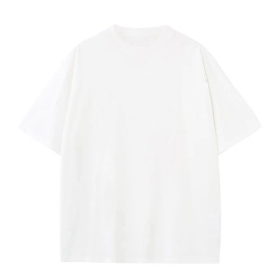 260G 32S纯棉T恤短袖男女情侣夏季新款宽松休闲透气时尚百搭-阿里巴巴