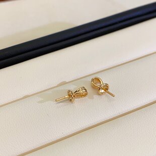 S925银配件 经典瓜子扣珍珠吊坠 图配12-13mm配件不含珠不含链-阿里巴巴