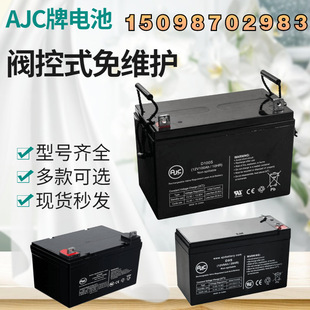 AJC铅酸蓄电池D35S 免维护电瓶12V35AH/10HR 消防监控精密仪器-阿里巴巴