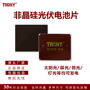 TRONY创益太阳能光动能非晶硅薄膜电池板多尺寸电池智能门锁可用-阿里巴巴