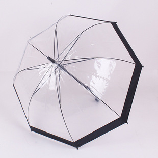 82N8骨雨伞透明伞定 制直杆自动长柄阿波罗伞批发纤维塑料广告伞l-阿里巴巴