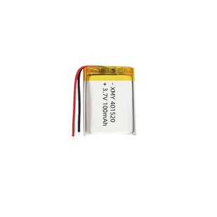 厂家现货401520聚合物锂电100mAh 定位器小夜灯 蓝牙耳机电池3.7V-阿里巴巴