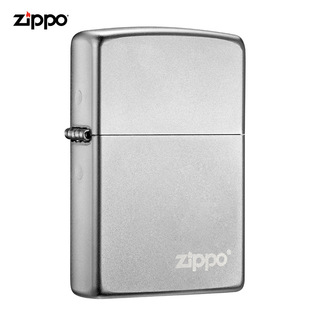 Zippo芝宝打火机原装正版缎纱205ZL芝宝商标防风打火机礼物送男友-阿里巴巴