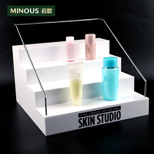 厂家批发亚克力梯形展示架 多层陈列架亚克力白色 商超专柜展架-阿里巴巴