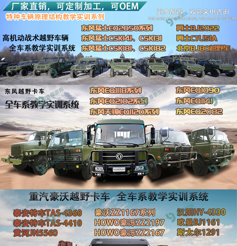 解放中型高机动性辆CTM131前后驱动桥模型解剖实训台汽修原理台体-阿里巴巴