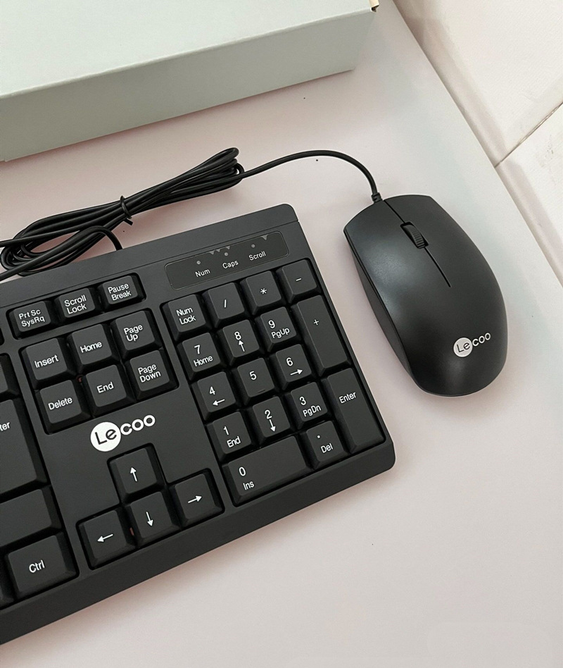 联想来酷CM101有线USB键盘鼠标套装 办公家用笔记本台式电脑适用-阿里巴巴