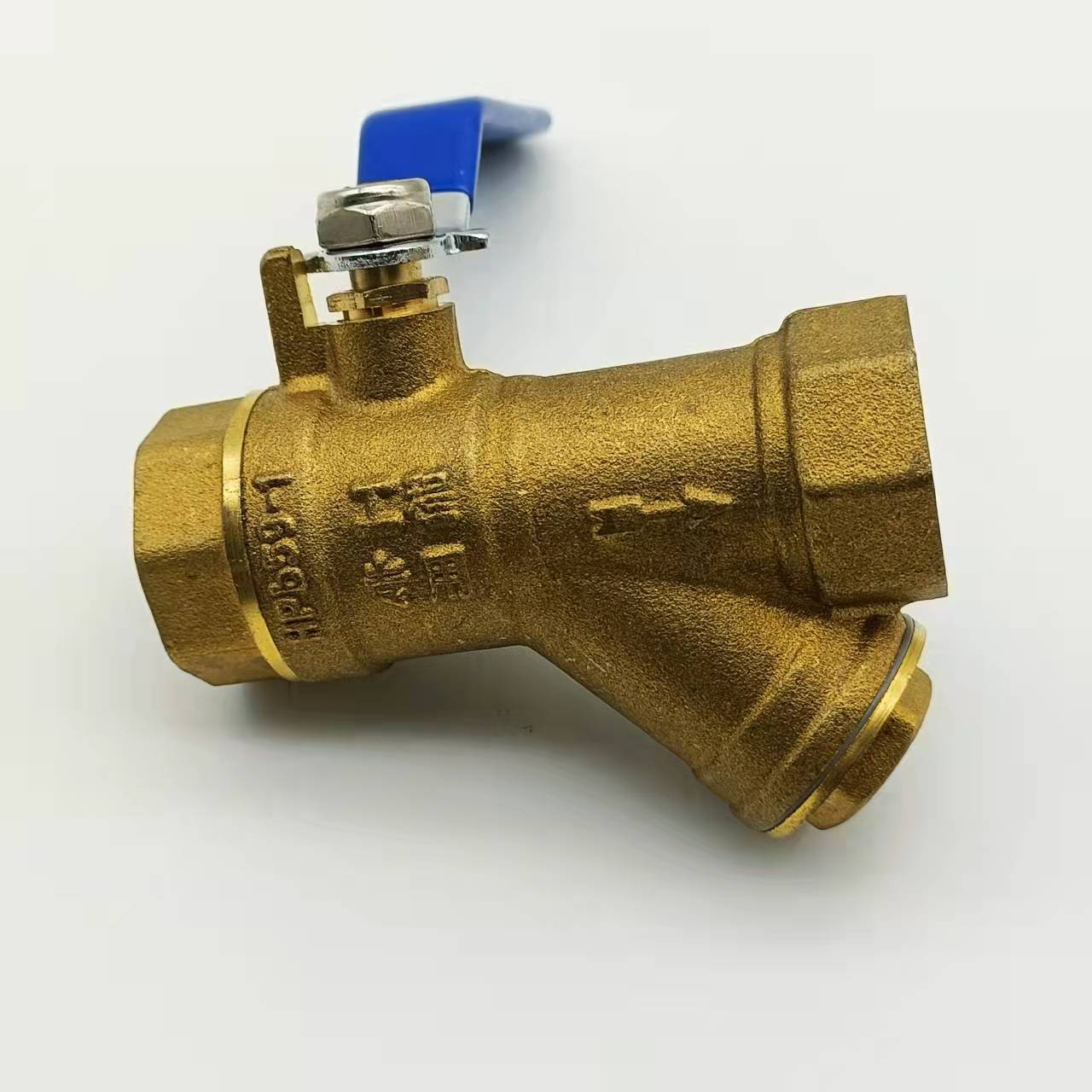 玉环厂家黄铜过滤器球阀 空调过滤器 Y型过滤器球阀 不锈钢网过滤-阿里巴巴