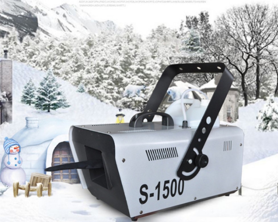 遥控1500W雪花机造雪机下雪机 舞台婚庆舞台 仿真喷下雪圣诞场景-阿里巴巴