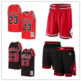 新款球衣 公牛队 23球员 JORDA 运动篮球服休闲服裤子-阿里巴巴