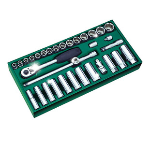 世达 SATA 09902 工具托组套-33件10MM系列套筒世达33件套筒组套-阿里巴巴