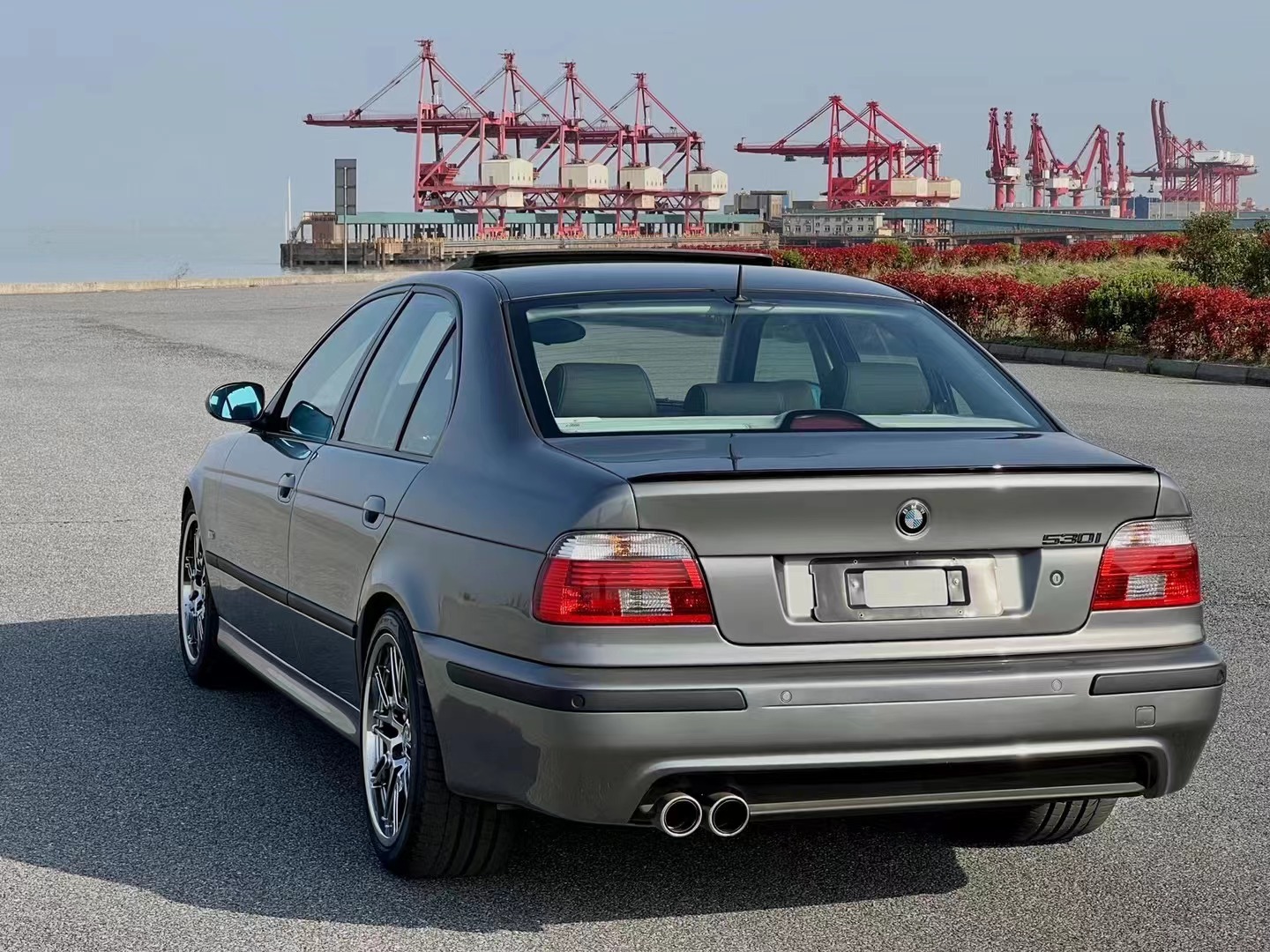 适用于宝马老5系E39改装M5大包围M5前杠M5后杠四出后唇原车材质-阿里巴巴