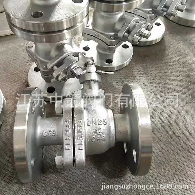 Q41H-16P Q41H-25P Q41H-40P Q41H-64P不锈钢硬密封法兰球阀-阿里巴巴