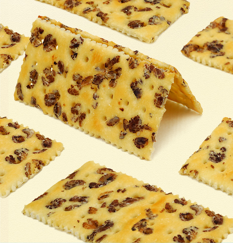 红谷林黑麦海盐苏打饼干梳打咸味饼干休闲零食发酵饼乾零食大礼包-阿里巴巴