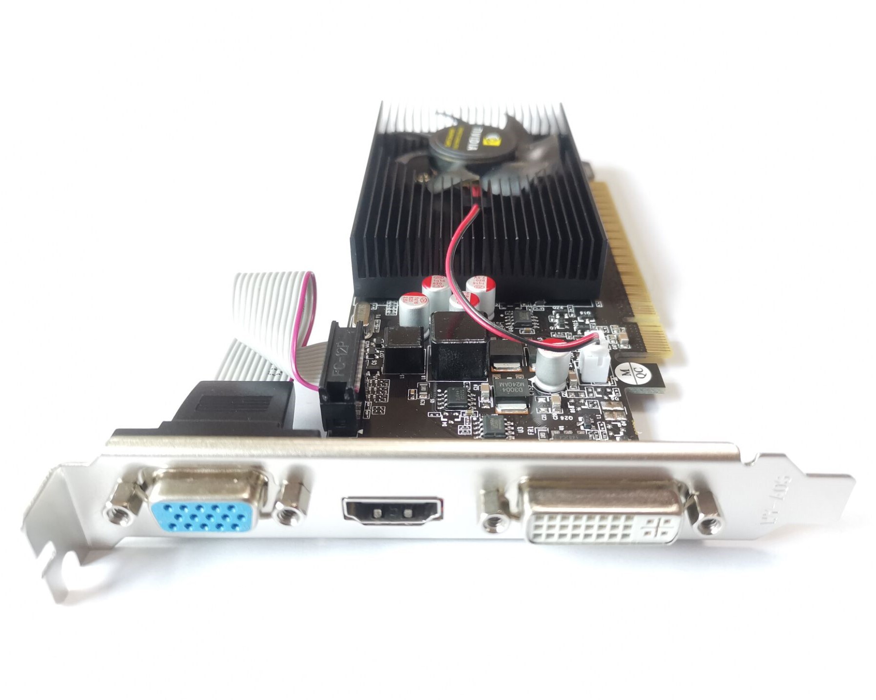 全新GT730显卡 2G台式机 服务器半高显卡 游戏显卡 大小机箱通用-阿里巴巴