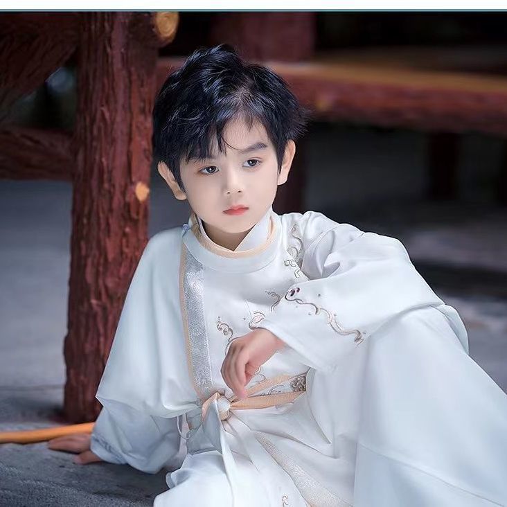 Boy hanfu film drama warrior swordsman cosplay outfit classics prince ...