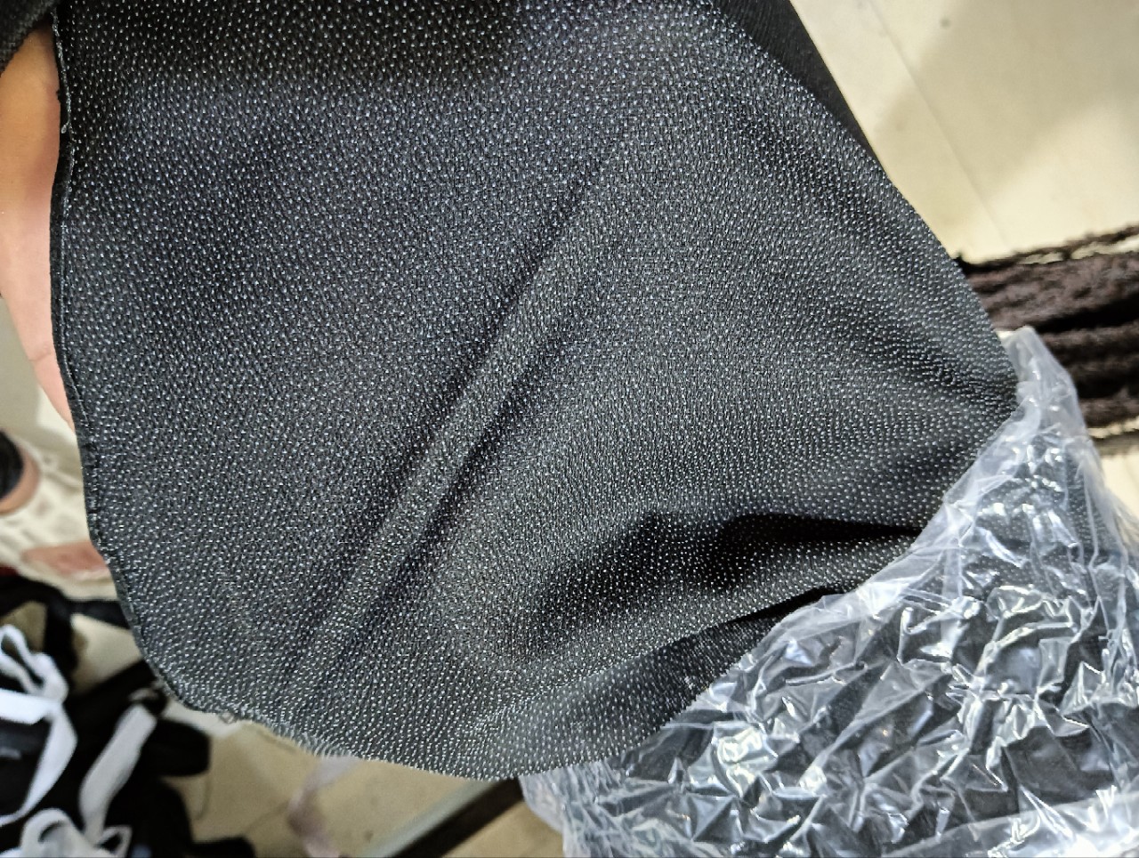 100米1卷75D 50D 30D 粘合衬，门幅一米五，黑白色弹力衬布服装-阿里巴巴
