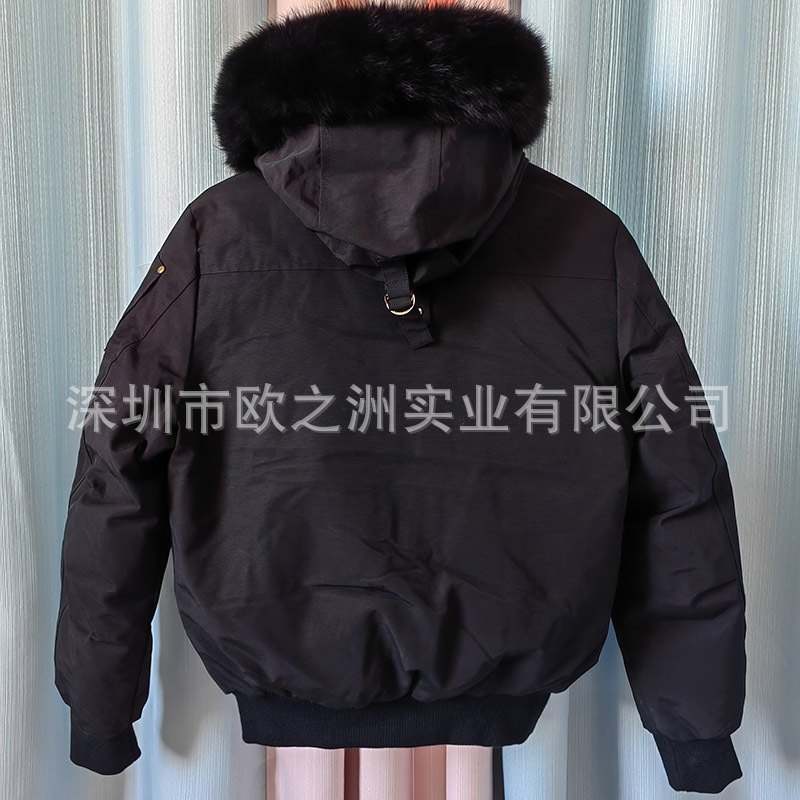 Palm Moose #02plus Men Gold Badge Bomber Down Jacket-阿里巴巴