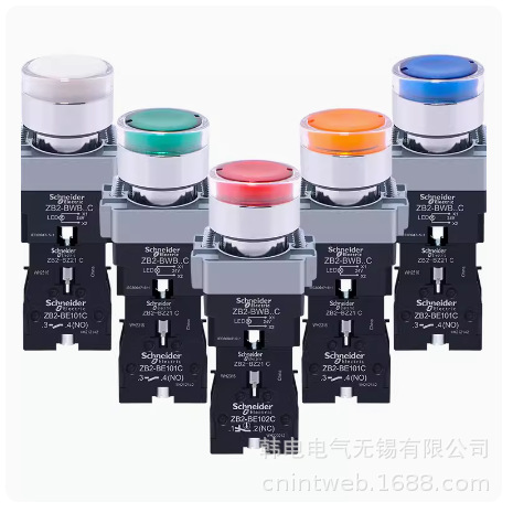 XB2BW35B1C XB2BW36B1C XB2BW 24V 原厂 带灯控制按钮开关-阿里巴巴