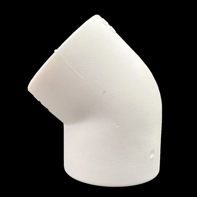 联塑灰色PPR45°弯头 16-160mm等规格4分6分1寸白色热熔半弯头-阿里巴巴