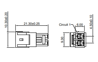 YLR-2V/2VF YLP-02V 2RF 03V/03VF空中对接孔座间距4.5连接器-阿里巴巴